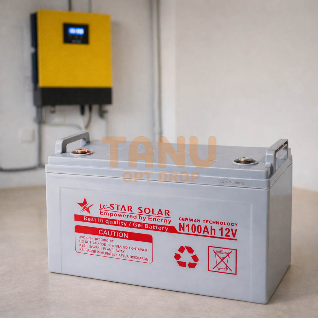 Купити Гелевий акумулятор LC-Star Solar 100 Ah 12V (JS/775) 11k12p305v1 ...