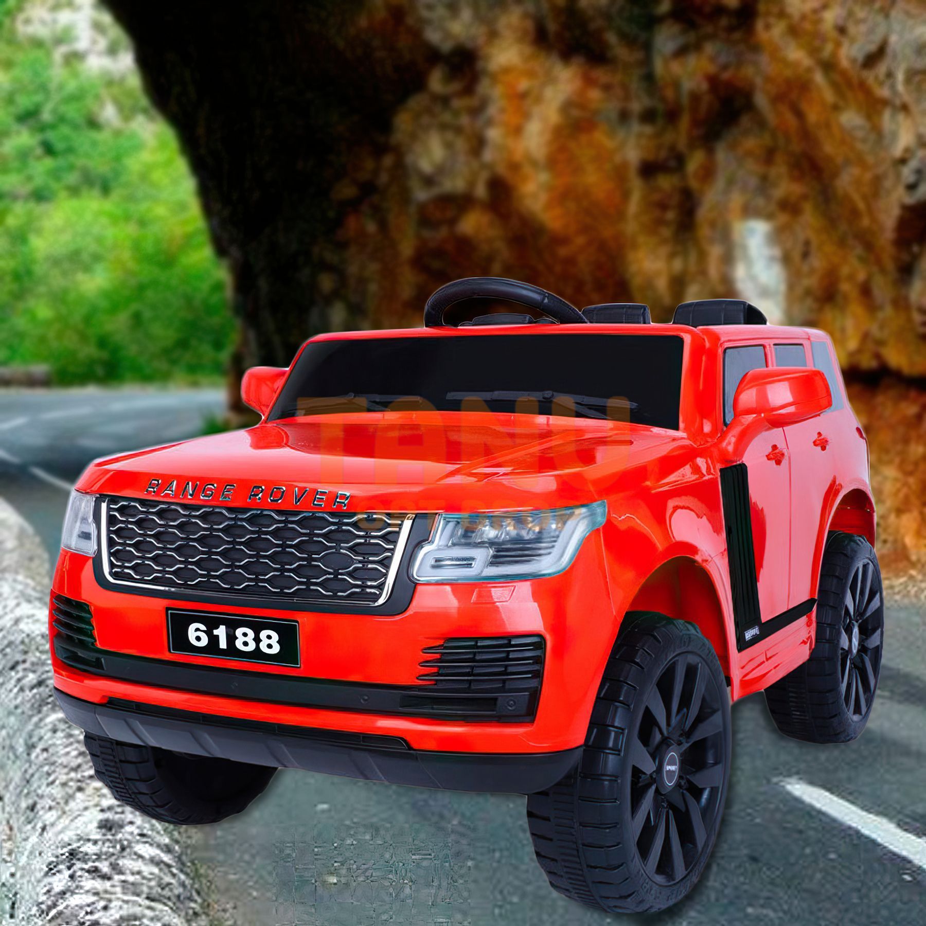 Купити Дитячий електромобіль Range Rover 6188(AM-41) Червоний/360T ...