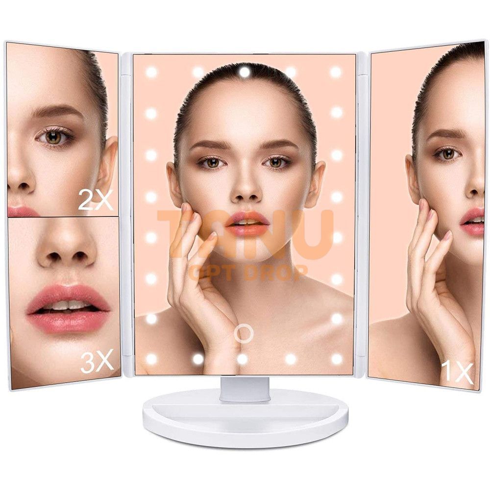 Купити Дзеркало для макіяжу з 22 LED підсвічуванням Magic Mirror MakeUp ...